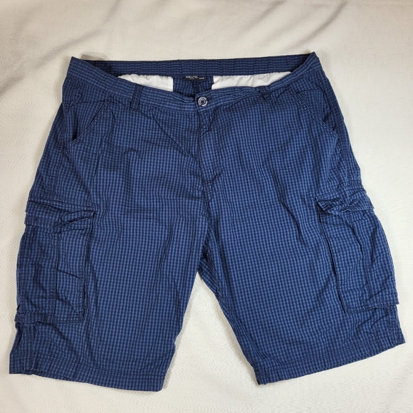 Identic Man | Shorts | Identic Man Cargo Shorts Mens Size 42 Blue Check ...